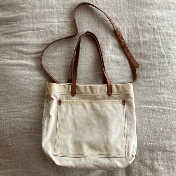 Madewell | Bags | Madewell Canvas Transport Tote | Poshmark